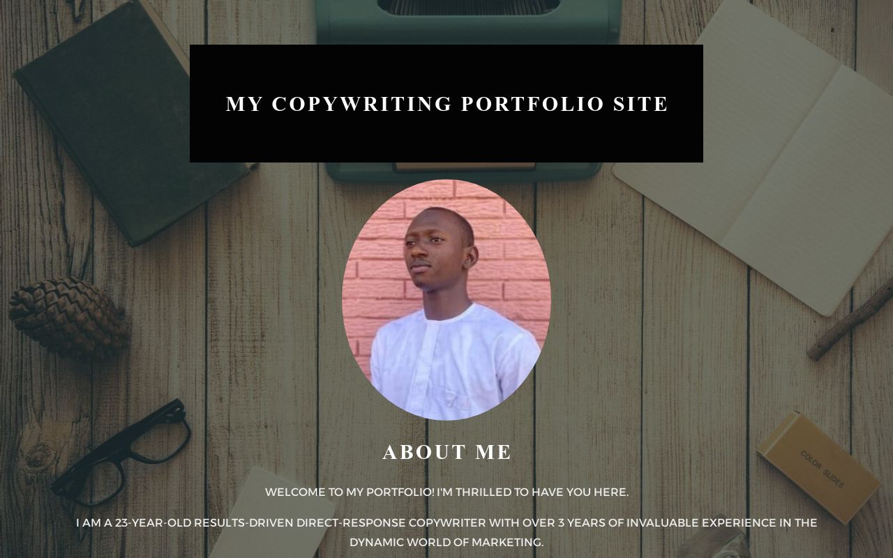 Fawwaaz Bashir's Portfolio Site.